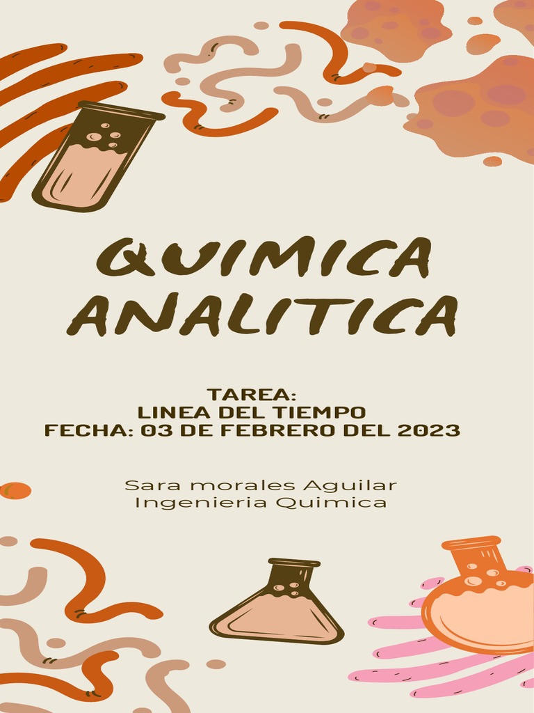 Linea Del Tiempo Quimica Analitica | PDF | Química | Química analítica Linea Del Tiempo Quimica Analitica | PDF | Química | Química analítica