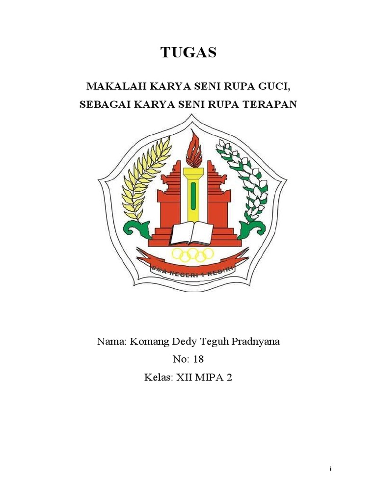 Guci: Karya Seni Rupa Tiga Dimensi | PDF