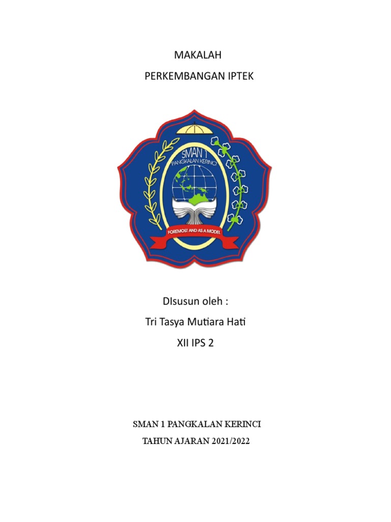 Makalah PKN Iptek | PDF | Komputer