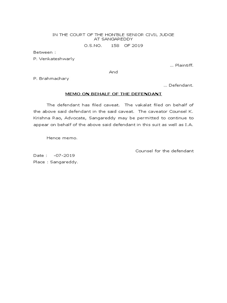 Defendant Memo Formats for Court Cases | PDF | Lawsuit | Public Law
