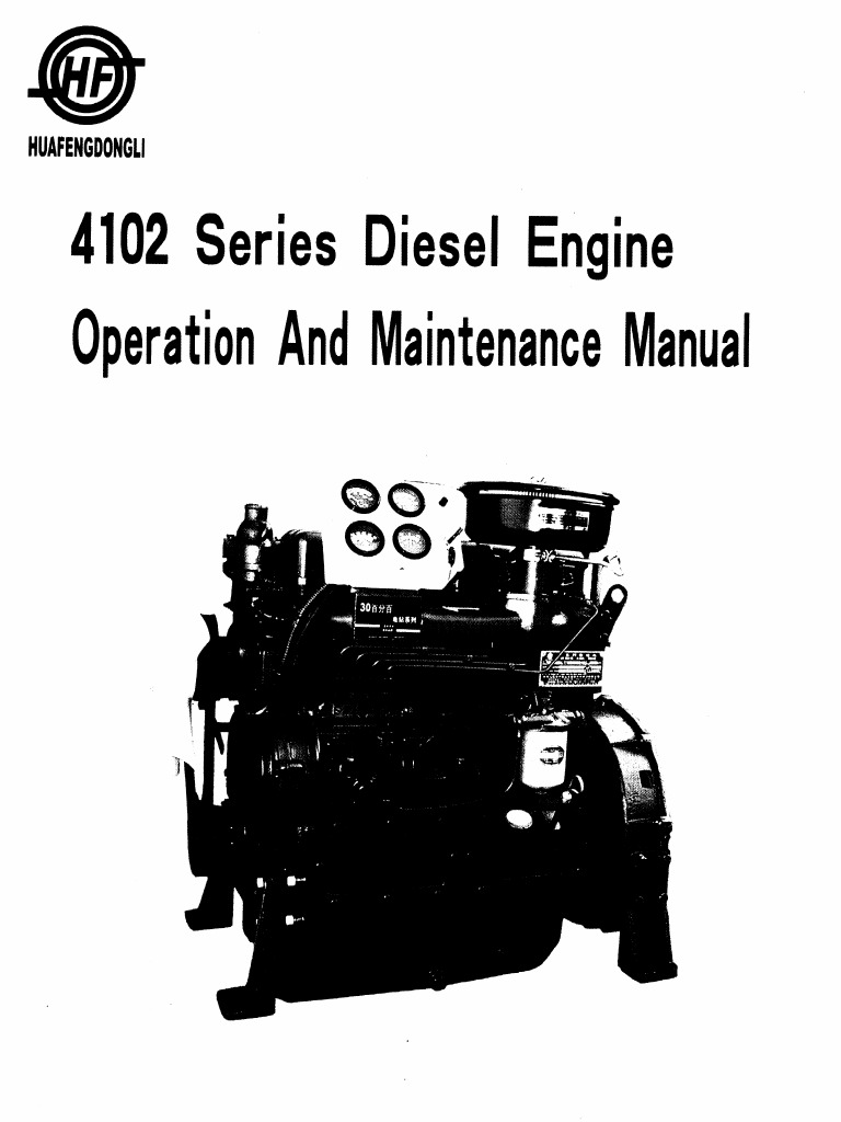 4102 Series Diesel Engine: Operation and Maintenance Manual | PDF ...
