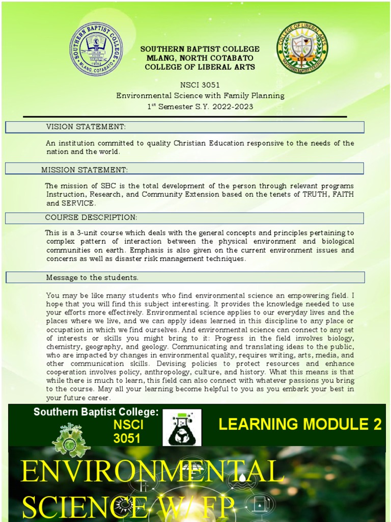 Detailed Lesson Plan (AP-grade7) | PDF | Environmental Impact ...
