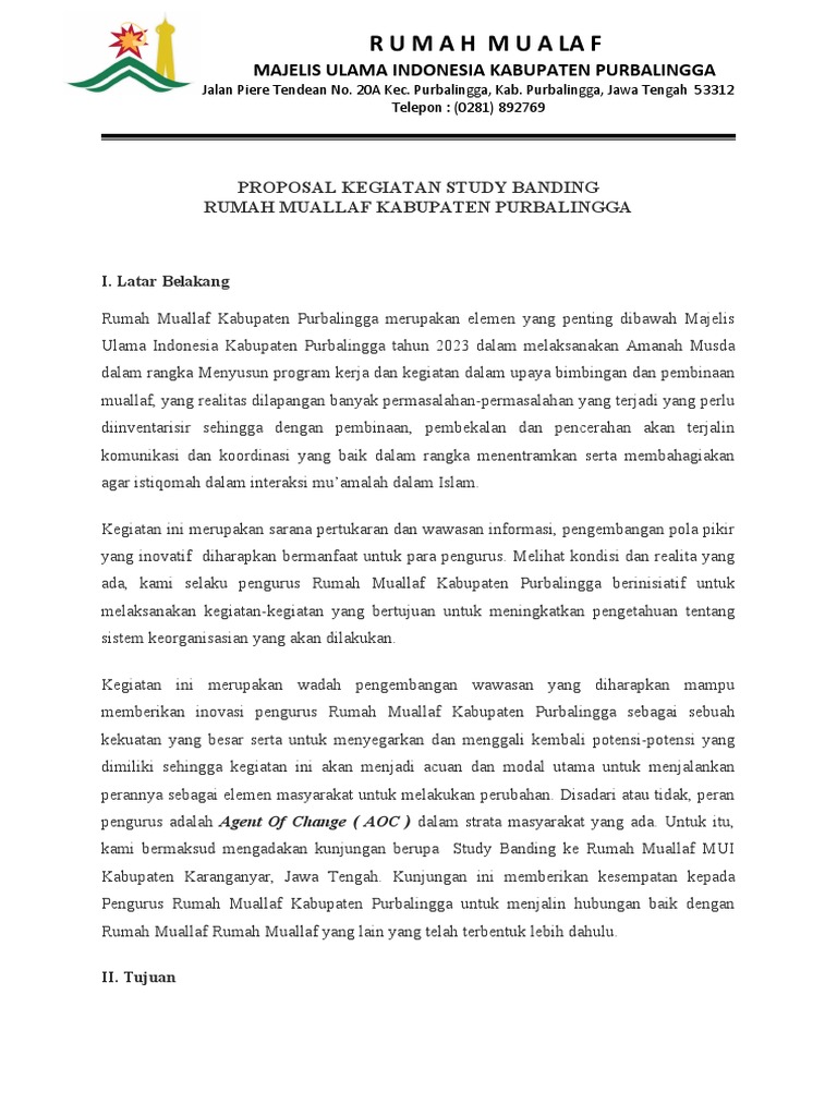Proposal Stuban RM 2023 | PDF