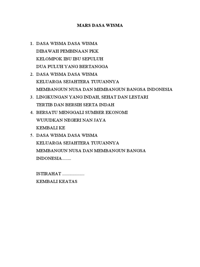Mars Dasa Wisma | PDF