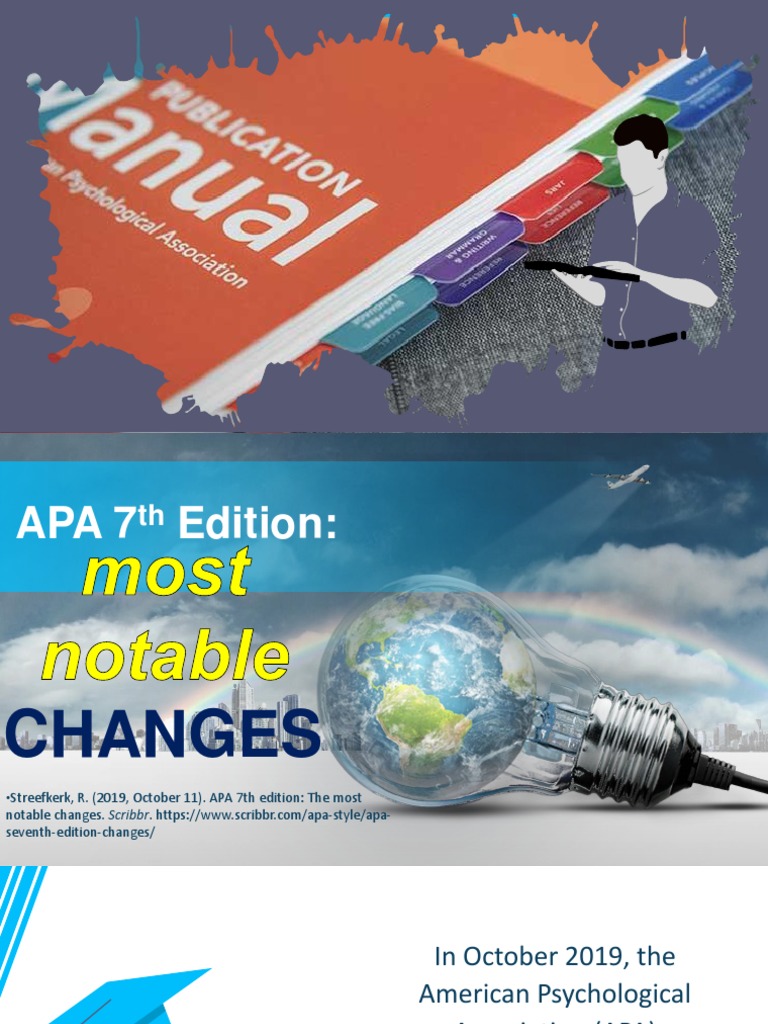 Key Changes in APA 7th Edition | PDF | Apa Style | Grammatical Gender