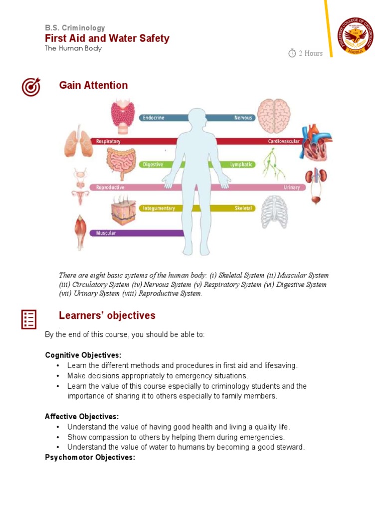 Module 5 - The Human Body | PDF | Vertebral Column | Human Body