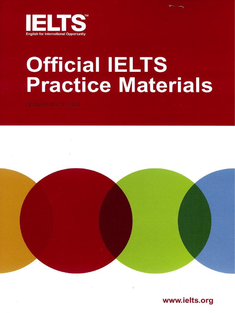 IELTS Official Practice Materials | PDF