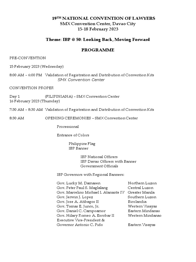 19th NCL Final Program | PDF | Justice | Crime & Violence 19th NCL Final Program | PDF | Justice | Crime & Violence