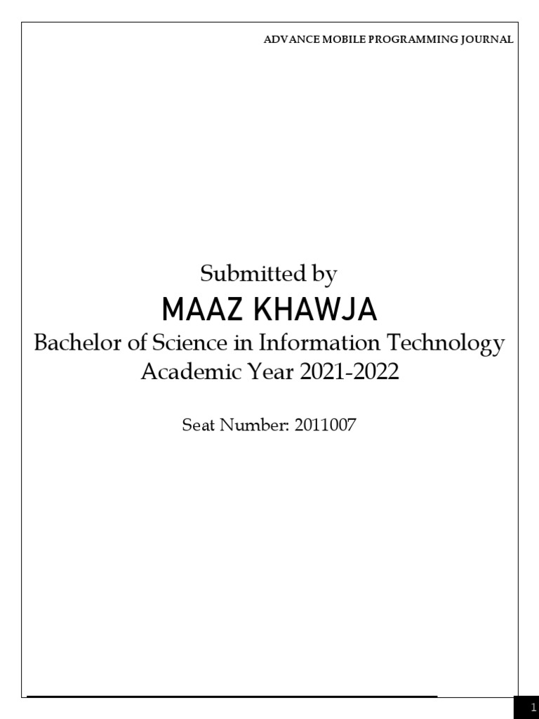 AMP Manual MAAZ | PDF | Android (Operating System) | Mobile App