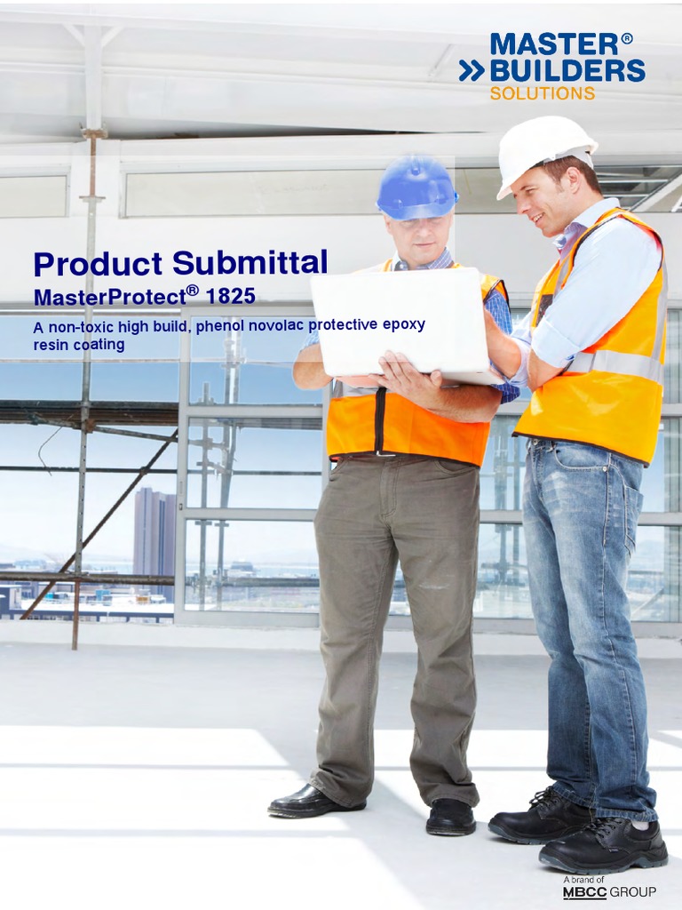 Masterprotect 1825 | PDF | Concrete | Epoxy