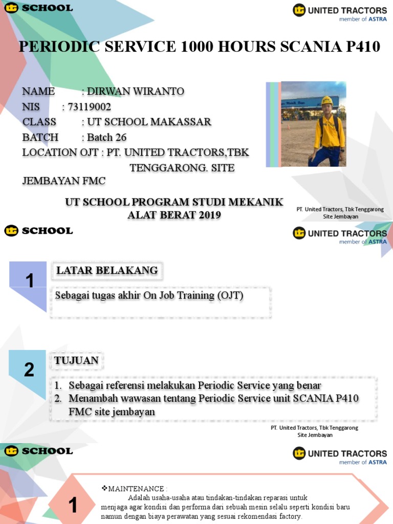 Periodic Service 1000 Hours Dirwan Terbaru Sekali | PDF