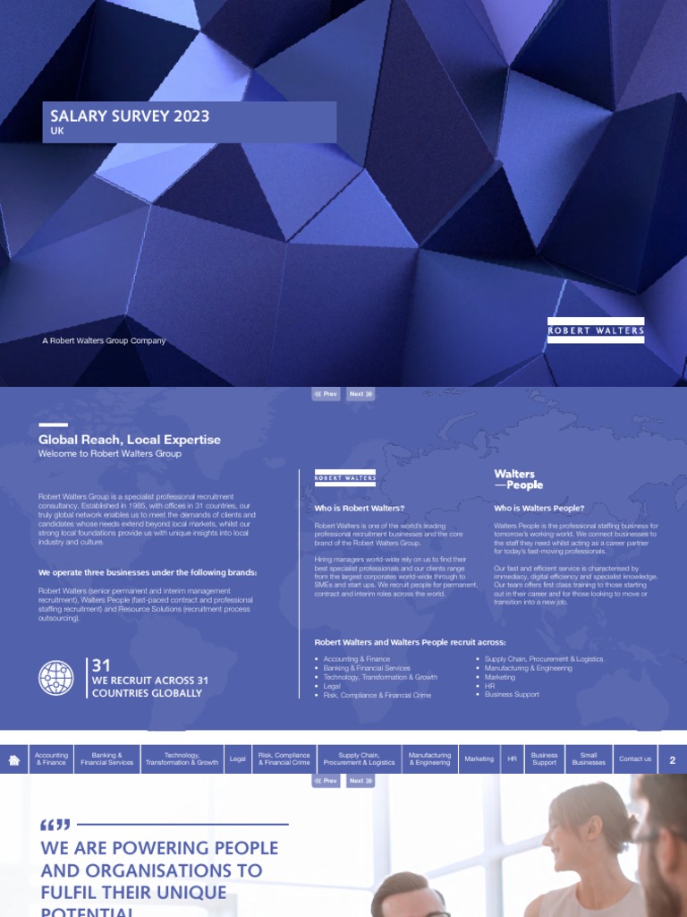 Robert Walters Salary Survey 2023 | PDF | Cost Of Living | Employment
