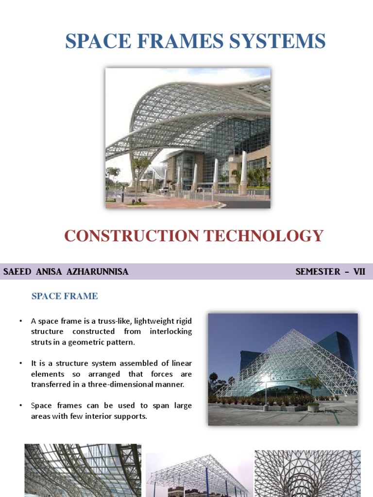 Space Frame | PDF | Structural Engineering | Physical Sciences