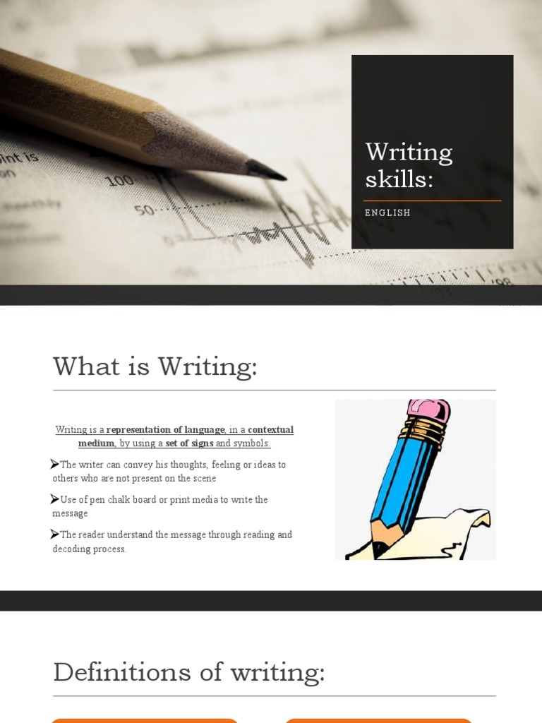 Lecture 7 Writing Skills | PDF | Writing | Communication