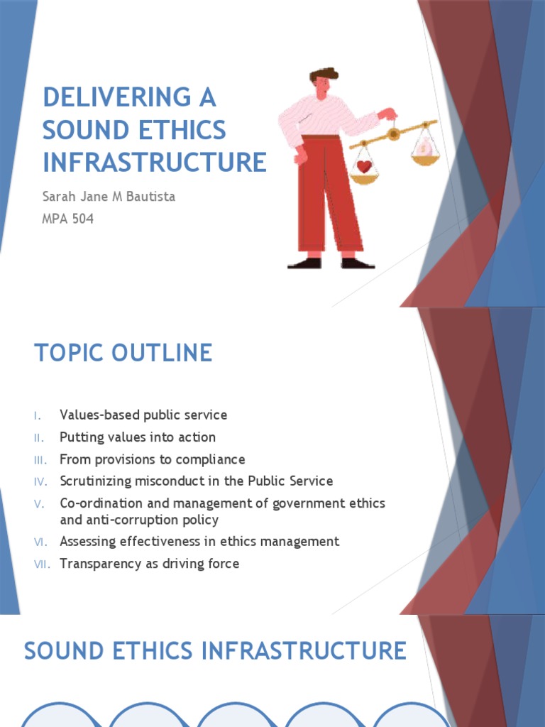 Bautista - Delivering A Sound Ethics Infrastructure | PDF | Corruption ...