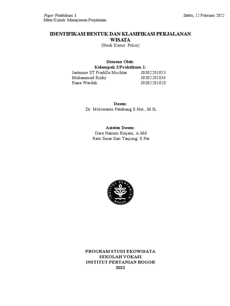 Kelompok 2 - Tugas Polisi | PDF