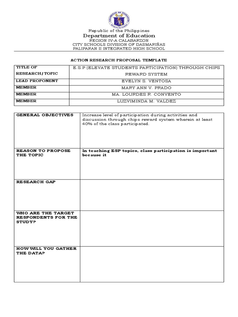 Topic Proposal | PDF