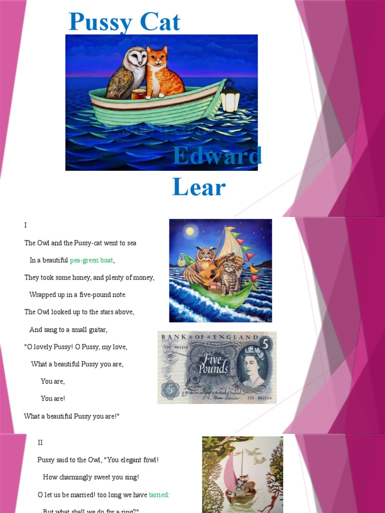 The Owl and The Pussy Cat | PDF