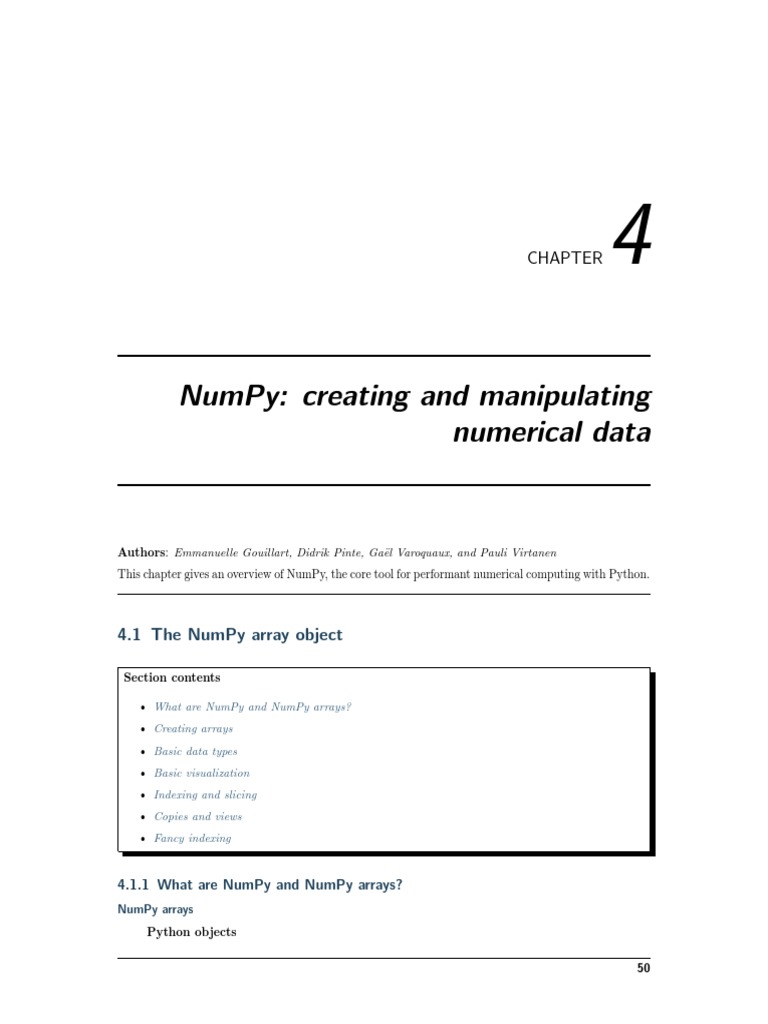 55-102 Numpy | PDF | Integer (Computer Science) | 64 Bit Computing