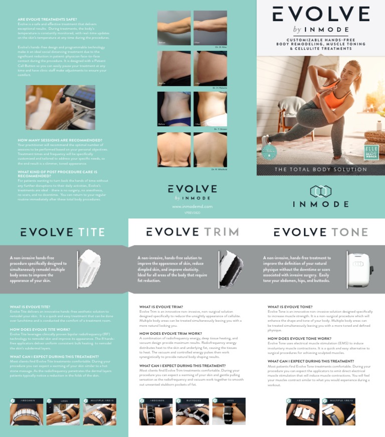 Evolve Flyer | PDF | Skeletal Muscle | Surgery