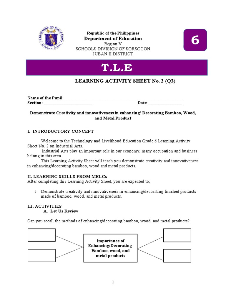 Tle Q3 Las 2 | PDF | Paint | Varnish