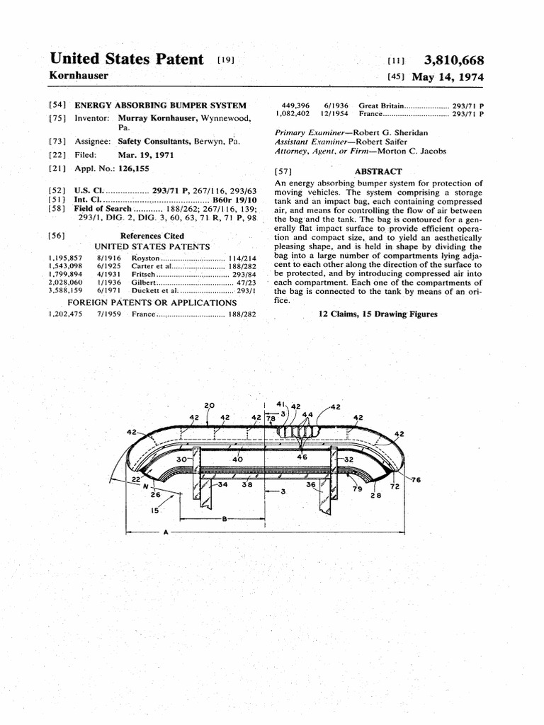 Energy Absorber in Bumper | PDF | Traffic Collision | Tanks