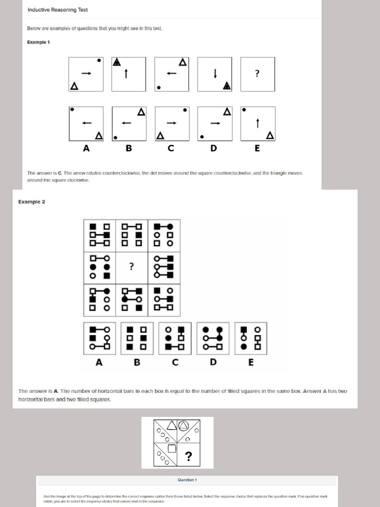 Inductive Multiple Choice | PDF