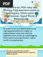 Q3 Grade 2 Week 3 Worksheets | PDF