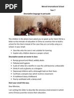 Horror Vocabularyy | PDF