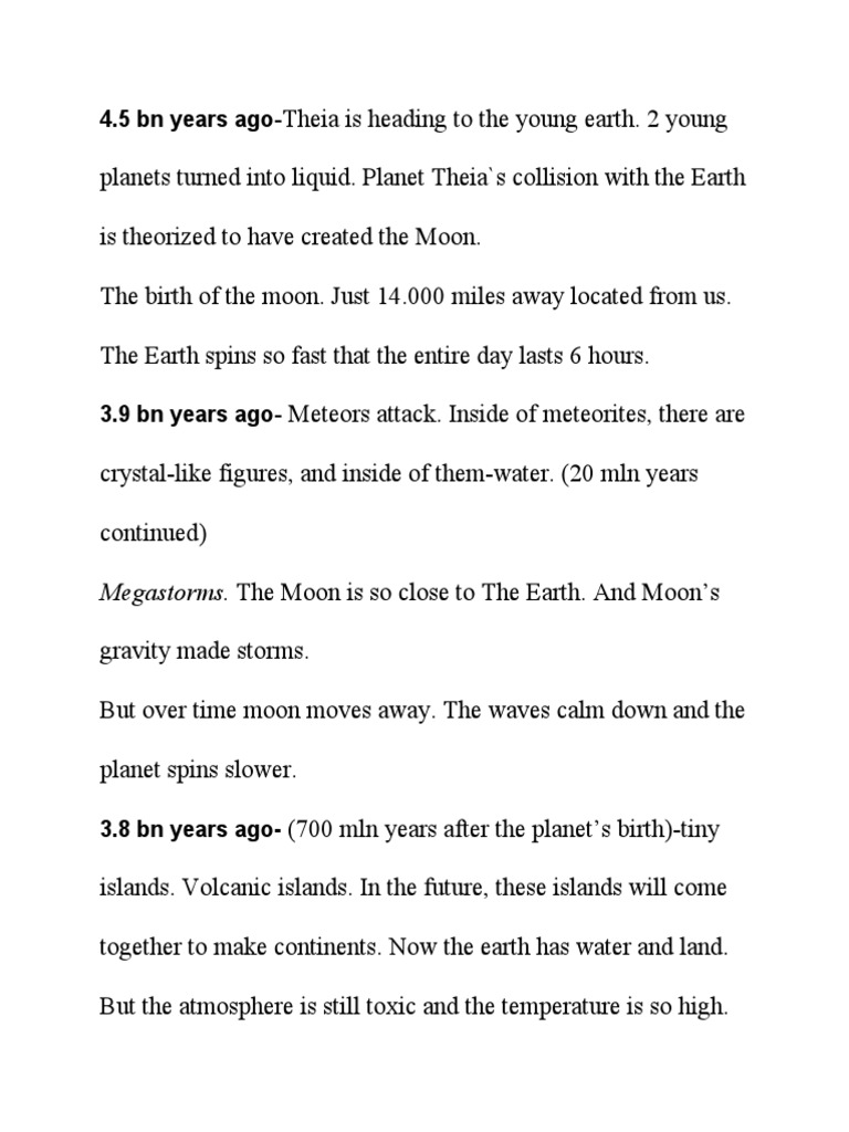 Earth .Making of A Planet | Download Free PDF | Earth | Volcano