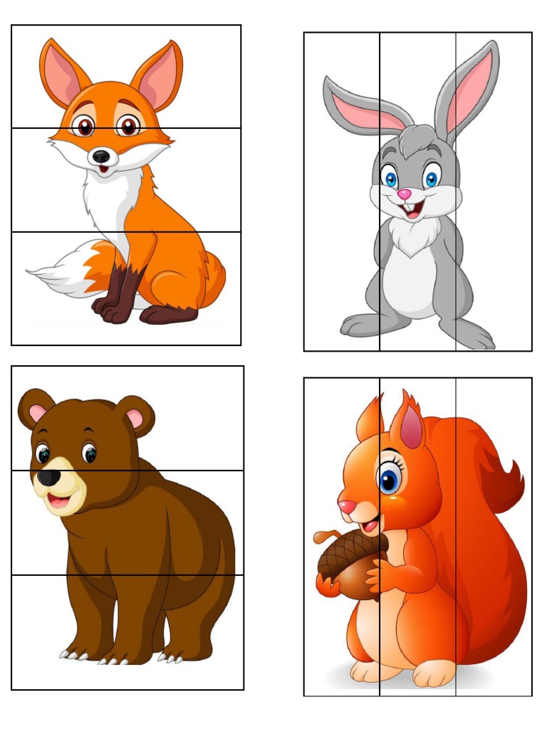 Puzzle Animale | PDF