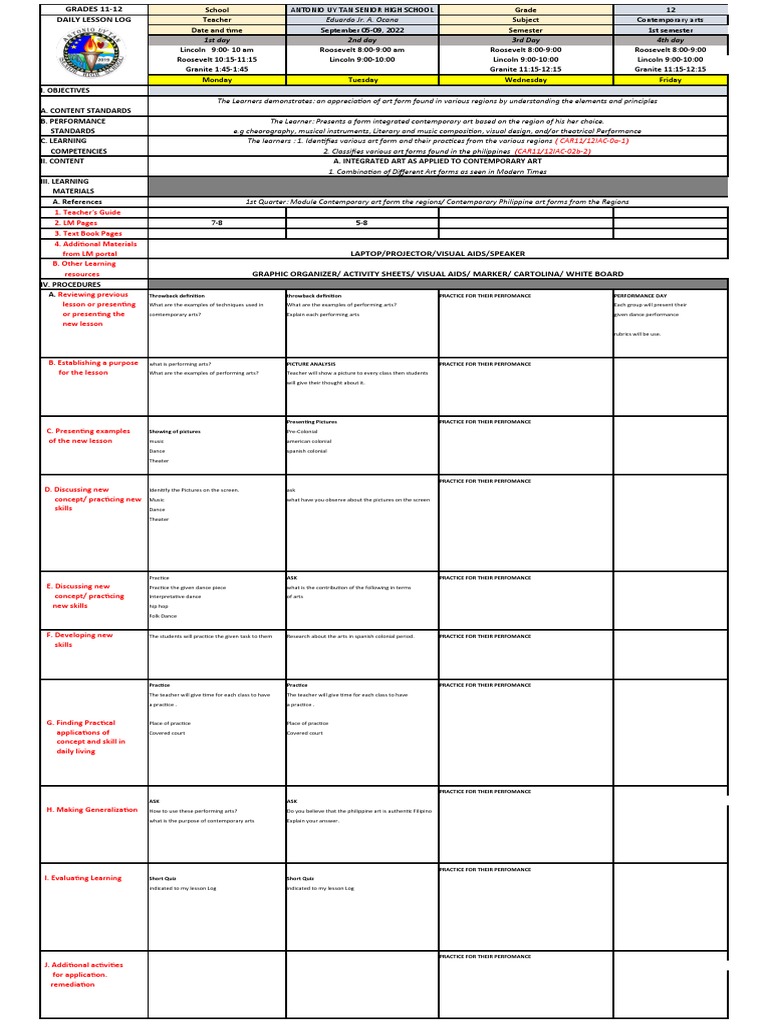 Cpar DLL Week2 | PDF | Learning | Inquiry Based Learning