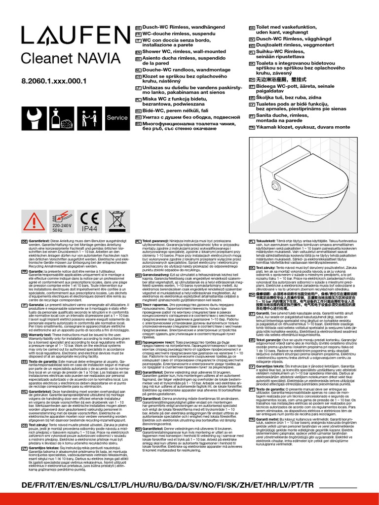 Laufen MI01 820601 000 GLOBAL | PDF