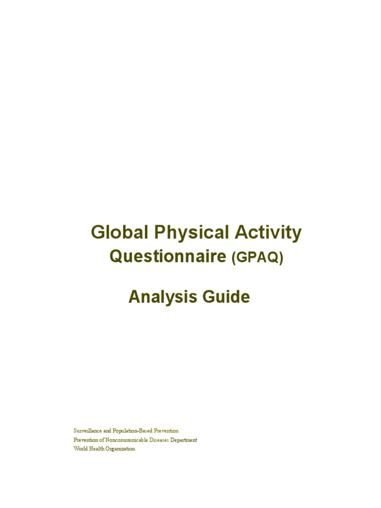 Gpaq Analysis Guide | PDF