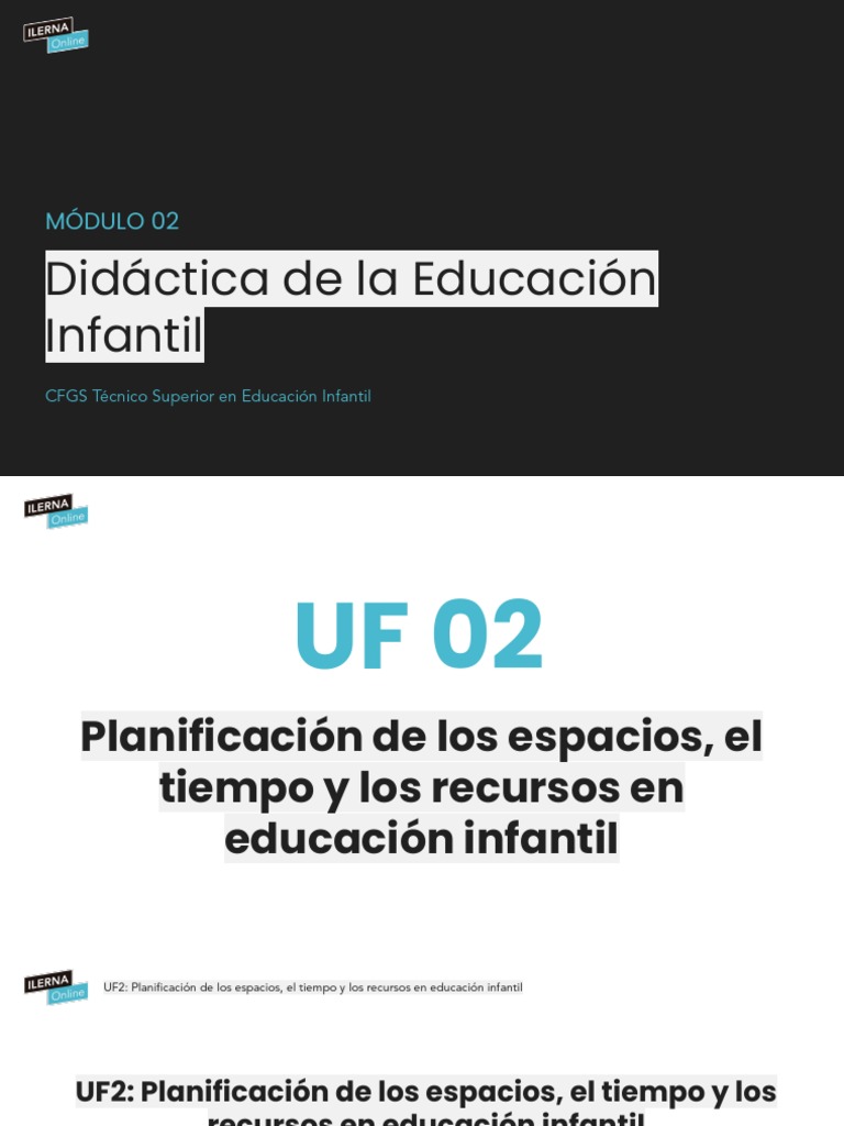 Video-Tutoría 5 Tema 4 UF2 Power Point | PDF | Educación de la primera infancia | Planificación