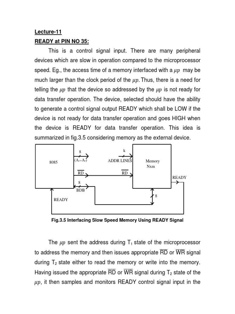 Lecture 11 | PDF | Input/Output | Central Processing Unit Lecture 11 | PDF | Input/Output | Central Processing Unit
