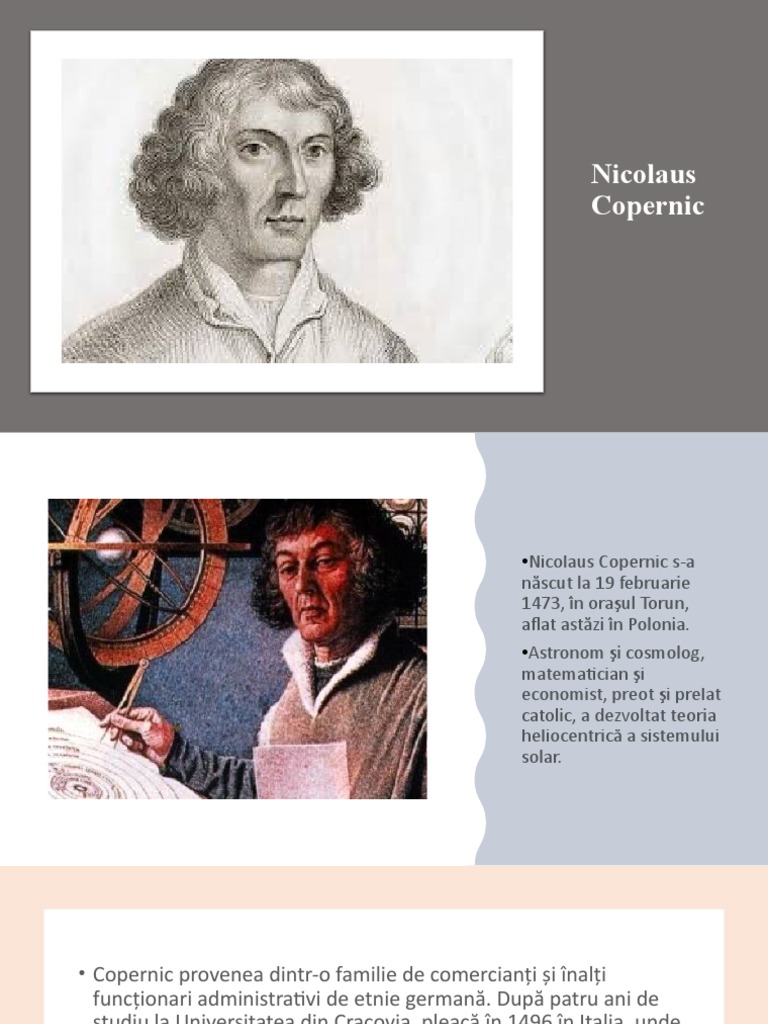 Nicolaus Copernic | PDF
