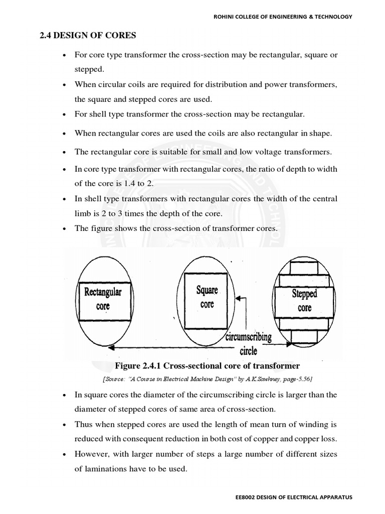 Rohini Transformer | PDF | Transformer | Area