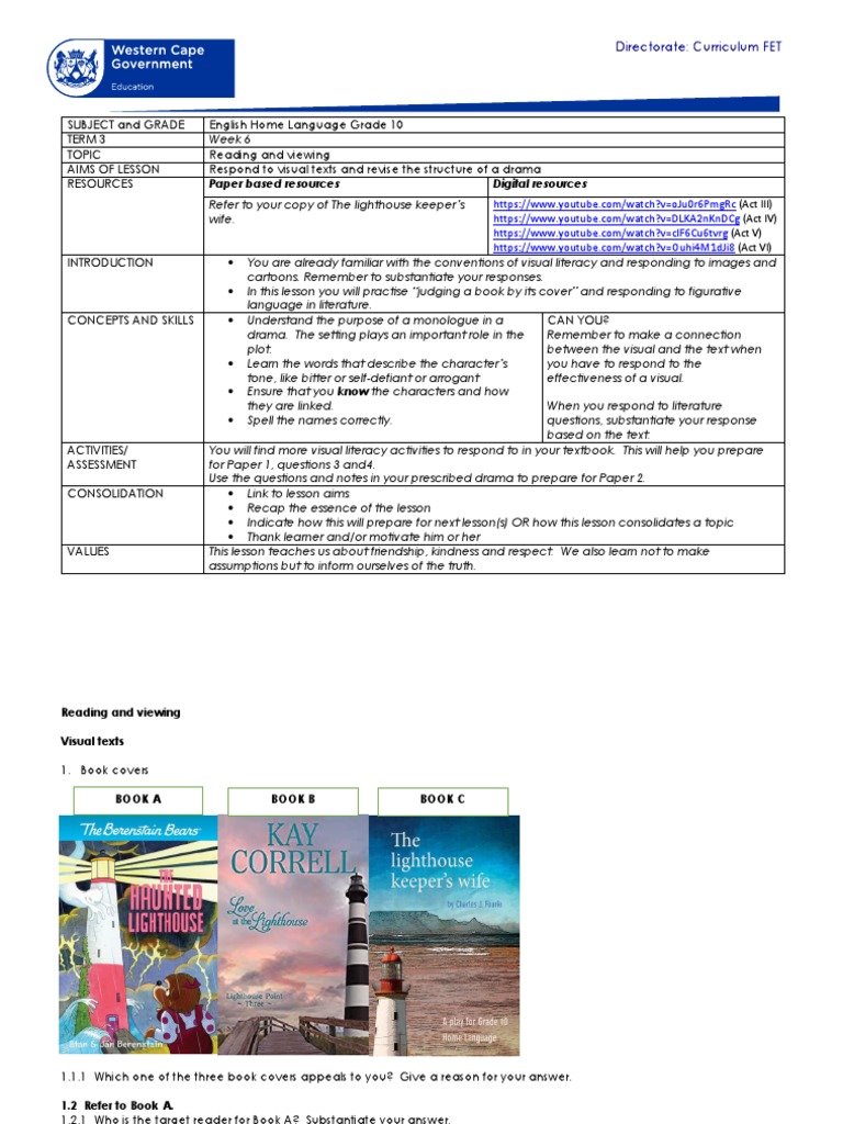 Drama Structure and Character Analysis | PDF | Literacy | Monologue