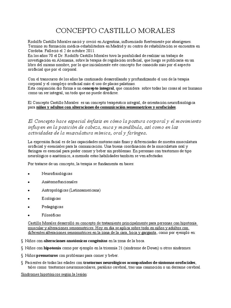 Concepto Integral Castillo Morales | PDF