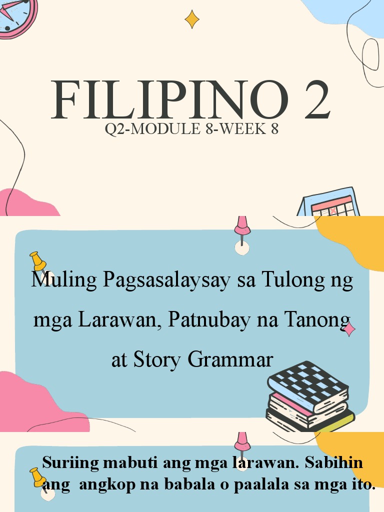 Filipino 2-Q2 - Week 8 | PDF