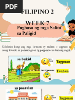 Worksheet-Grade-1-Week 4-Filipino | PDF