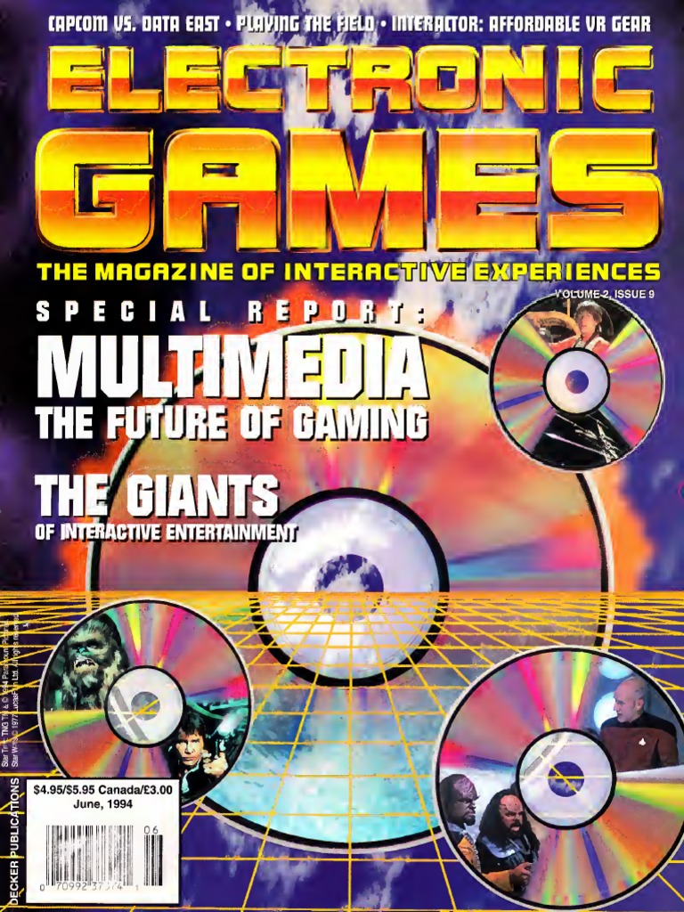 Electronic Games 1994-06 | PDF | Video Games