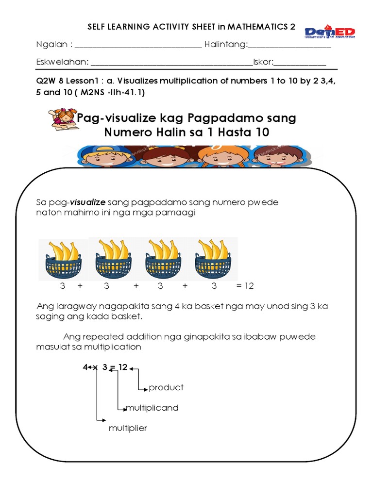 SLS in Math2 Q2W8 | PDF