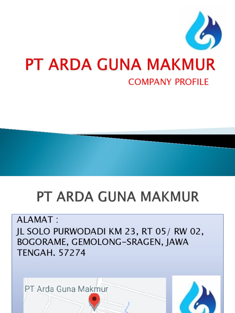PT ARDA GUNA MAKMUR Kompro | PDF