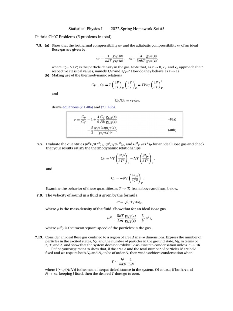 Homework Set 5 | PDF Homework Set 5 | PDF