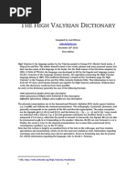 Valyrian Names-WPS Office | PDF | High Fantasy | Fantasy Worlds