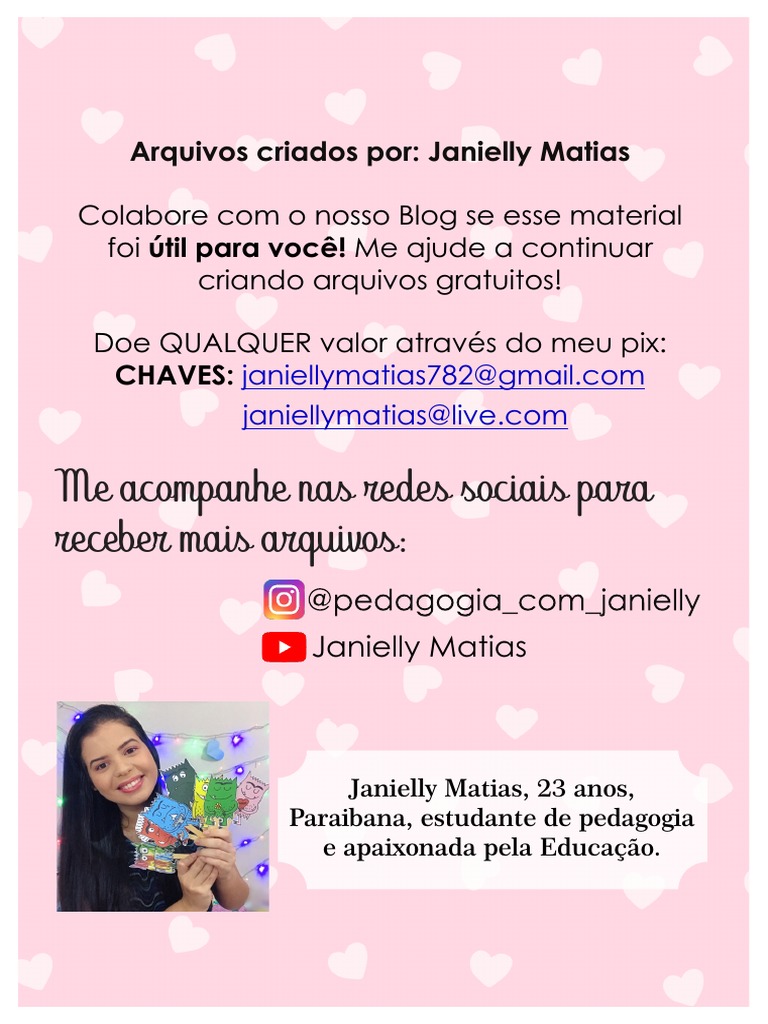 Atividade Volta Às Aulas - Tudo Sobre Mim | PDF