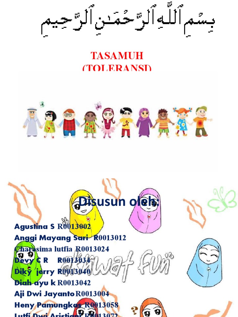 TASAMUH | PDF | Agama & Spiritualitas