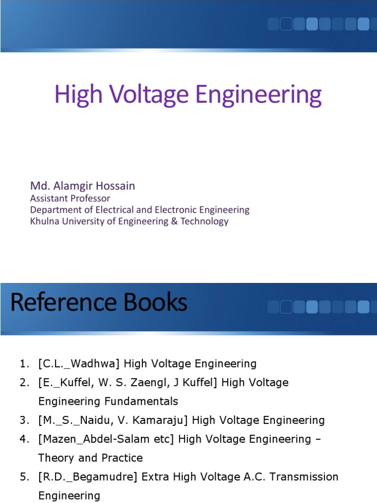 High Voltage Engineering | PDF | Capacitor | Voltage
